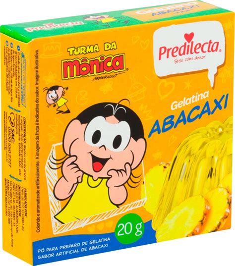 Gelatina De Abacaxi Predilecta 20g Goiás Atacado Distribuidor
