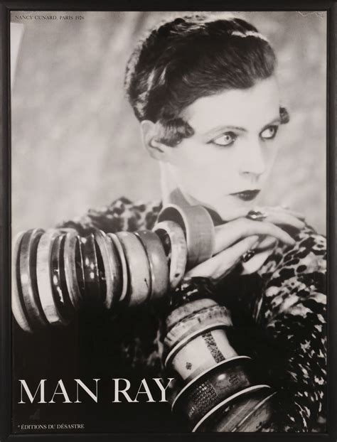 Man Ray American 1897 1976 Nancy Cunard 1927 Offset Lithograph