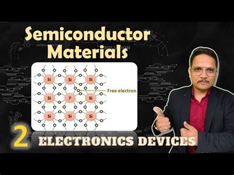 Types Of Semiconductor Materials Video Lecture Crash Course For GATE ECE English