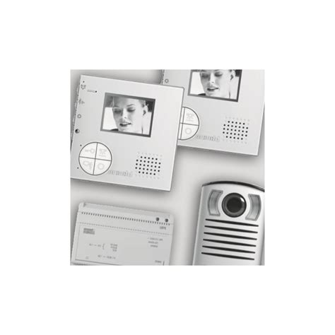 Bticino Kit Bifamiliare 2 Fili Videocitofonico A Colori Vivavoce