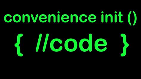 convenience init in swift classes structures and enumerations… by