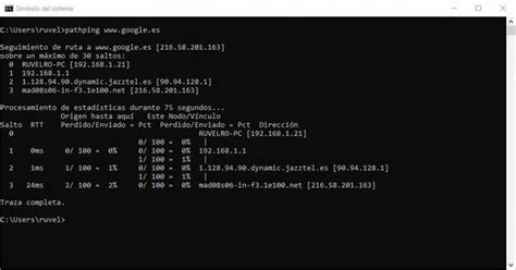 How To Check If The Internet Connection Works Well From CMD