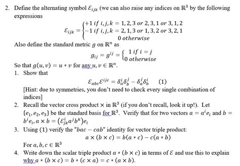3 Suppose On R3 We Define A Connection A With
