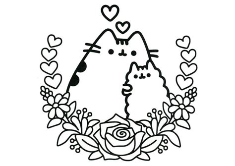Desenhos Para Colorir Pusheen 70 Peças Imprima De Graça