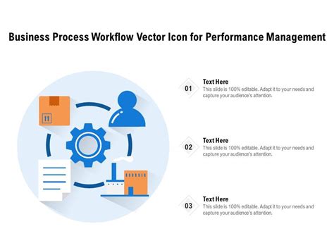 Business Process Workflow Vector Icon For Performance Management Ppt PowerPoint Presentation