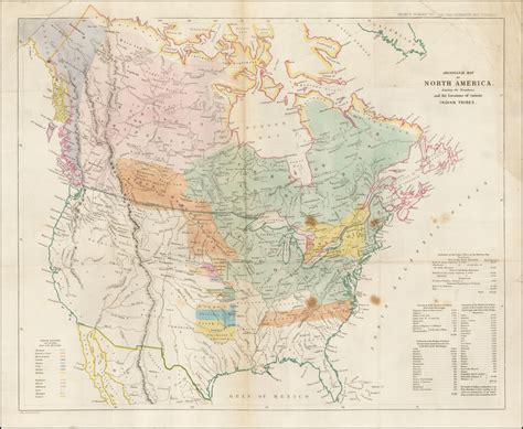 Aboriginal Map of North America, denoting the Boundaries and the ...
