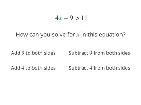 Solving Inequalities Algebra Babe Yourself