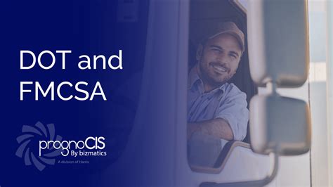 Electronic Dot Forms And Fmcsa Interface Prognocis Ehr