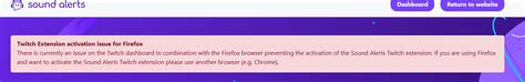 Adding Sound Alert Extension Doesnt Work Rtwitch