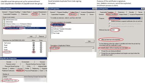 Ldap Sign An Excel Macro With A Certificate Issued By Your Enterprise Pki