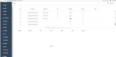 Springboot整合vue实现进销存管理系统 代码 最代码