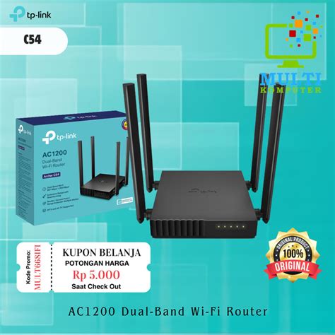 Jual Routher Tp Link Archer C Ac Dual Band Wi Fi Router Jakarta Barat Multi Komputer