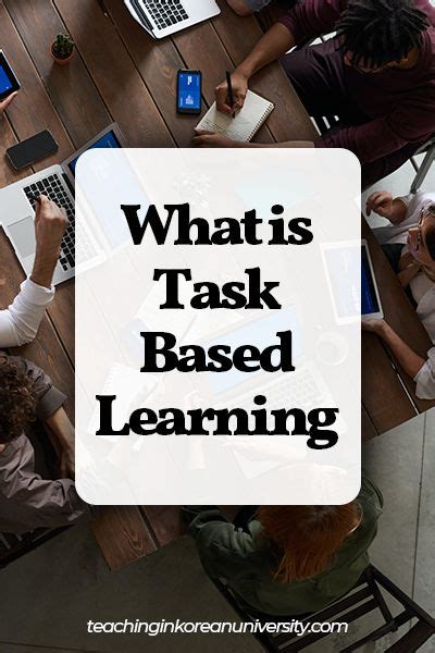 Task Based Teaching For Esl Teachers Task Based Language Teaching