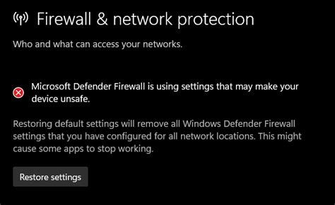I Cant Enable The Windows Firewall Did Everything That Was Available
