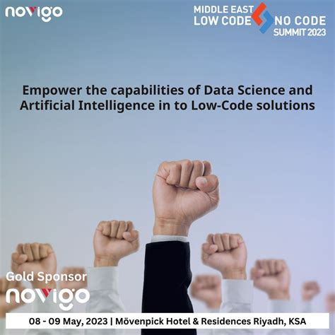 Novigo Solutions On Linkedin Riyadh Lowcode Ai Dataanalytics Lcnc Lowcode Techsummit