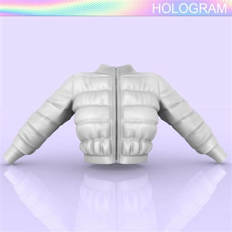 Second Life Marketplace White Jacket
