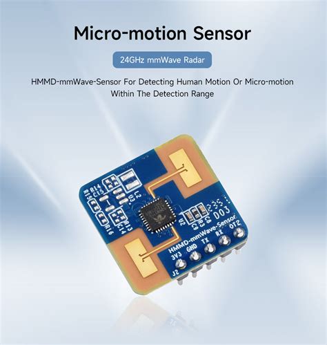Human Micro Motion Detection Mmwave Sensor 24ghz Mmwave Radar Based On Sxkmxxx0 Adopts Fmcw