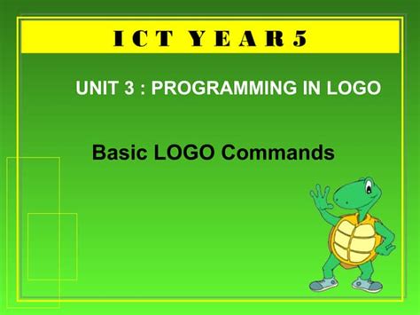 Basic Logo Command Ppt Reptiles Pets Basic Logo Command Ppt Reptiles Pets