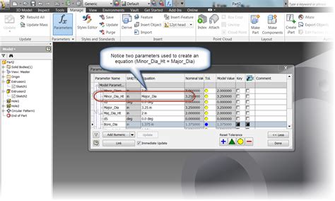 An Additional Capability Of The Parameters Is The Ability To