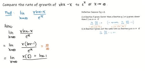 solved determine if the following functions grow faster slower or at