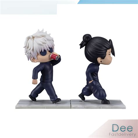 Jual Gojo Geto Walking Style Q Jujutsu Kaisen 11cm Action Figure Pvc