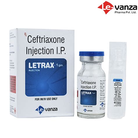 Letrax 1gm Injection Instant Remedies Pvt Ltd