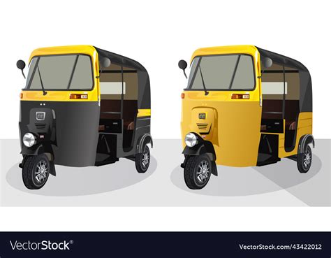 Tuk Template Design Royalty Free Vector Image Vectorstock