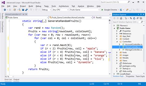 lab web application with complex loops · programming basics with c