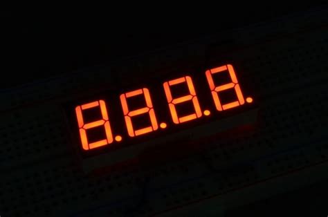 7 Segment Display Red Numeric Display Bc Robotics