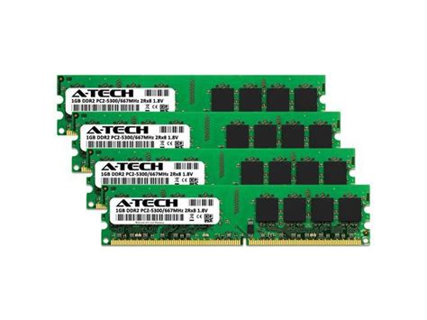 A Tech GB X GB DDR MHz DIMM PC UDIMM Non ECC V CL Pin Desktop Computer RAM