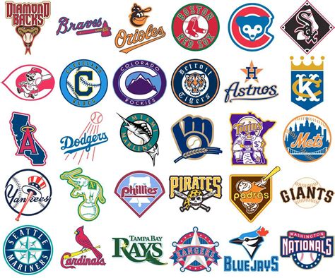 Mlb Baseball Team Logos