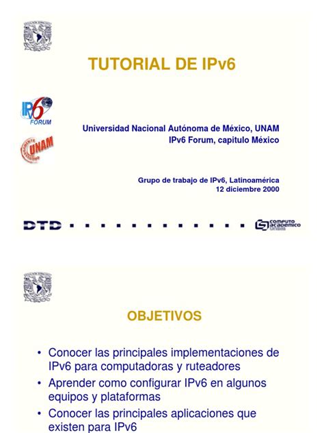 Tutorial Ipv6 Pdf Yo Pv6 Estándares De Internet