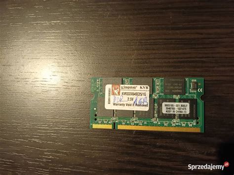 Ddr1 Kingston1gb Dmosin Sprzedajemy Pl