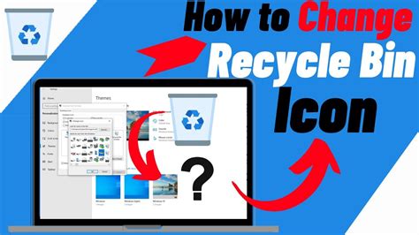How To Change Recycle Bin Icon Windows Youtube Windows XP Trash Bin
