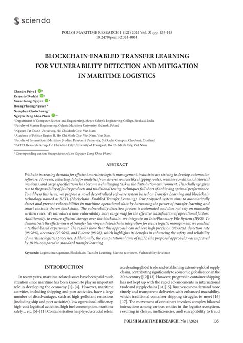 Pdf Blockchain Enabled Transfer Learning For Vulnerability Detection