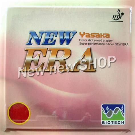 Yasaka NEW ERA-40mm NEW ERA 40mm BIOTECH Pips-In NO ITTF Table Tennis ...