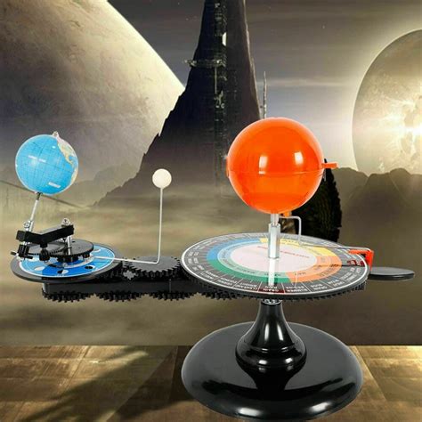 solar system model orbit simulation sun earth moon orbital planetarium