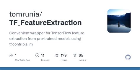 GitHub Tomrunia TF FeatureExtraction Convenient Wrapper For