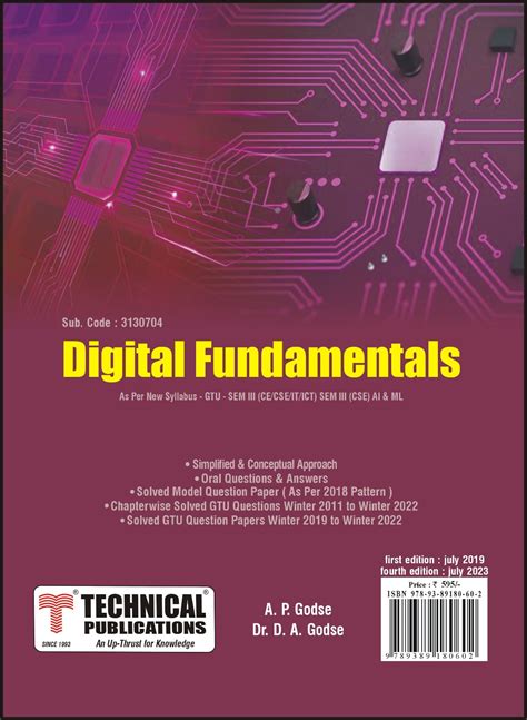 Digital Fundamentals For Gtu 18 Course Iii Cecseit 3130704 And G