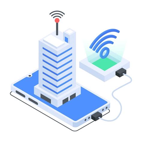 Premium Vector 5g Technology Isometric Icon