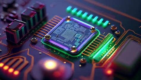 Premium Ai Image Circuits Creation With Electronic Components Close