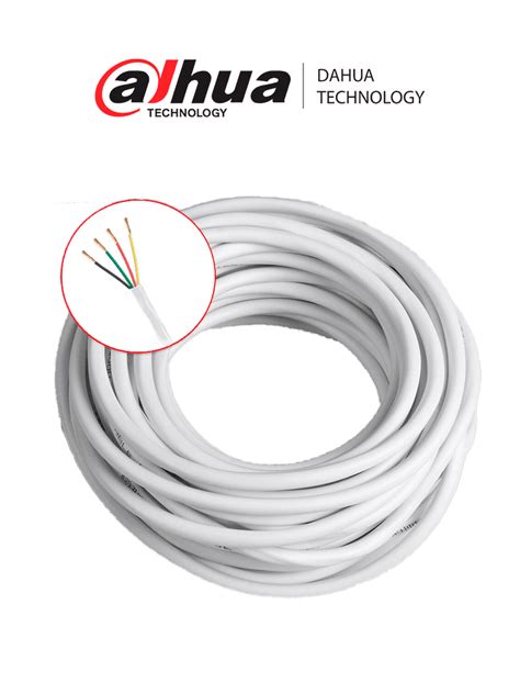 Dahua Cable Rvv4 6m De Cable Para Videoportero Analógico Vt
