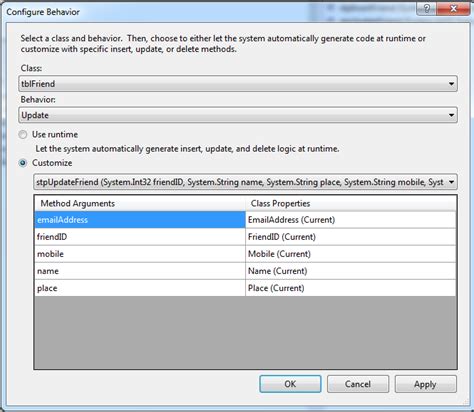 Stored Procedure With Linq To Sql