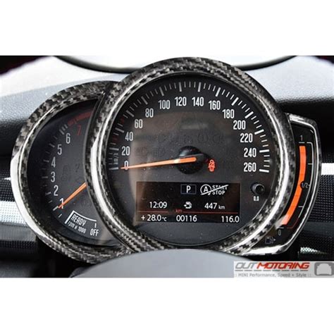 Tachometer Cover Set Gen3 Carbon Fiber Mini Cooper Accessories Mini