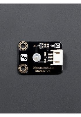 DFR R RED LED Light Module Shiny White Arduino Compatible