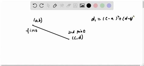 SOLVED Assume That Two Points A B And C D Are The Endpoints Of A Line Segment Calculate