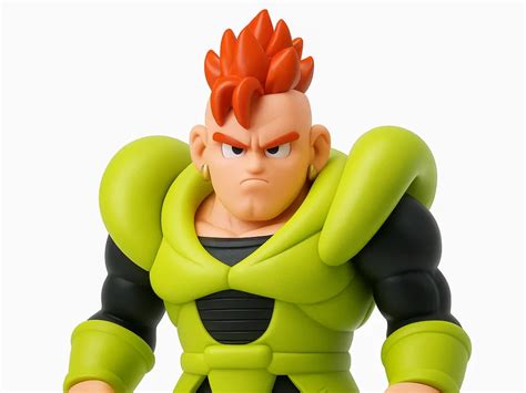 Android 16 Dbz Free 3d Print Model Makerworld