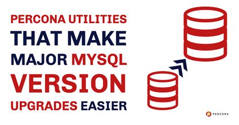 Percona Utilities That Make Major MySQL Version Upgrades Easier