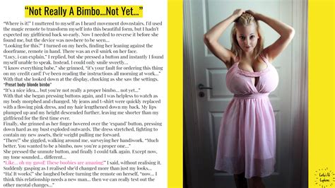 Carlys Captions Remote Tg Caption Not Really A Bimbonot Yet