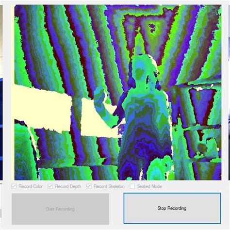 data acquisition process screenshot from the prototype multimodal